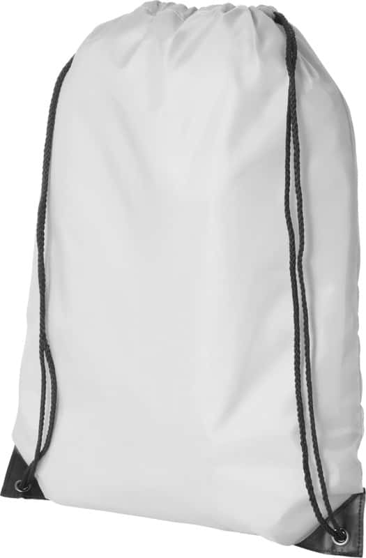 DRASTIN - Giftology 210D Polyster Drawstring Bag - White | Jasani